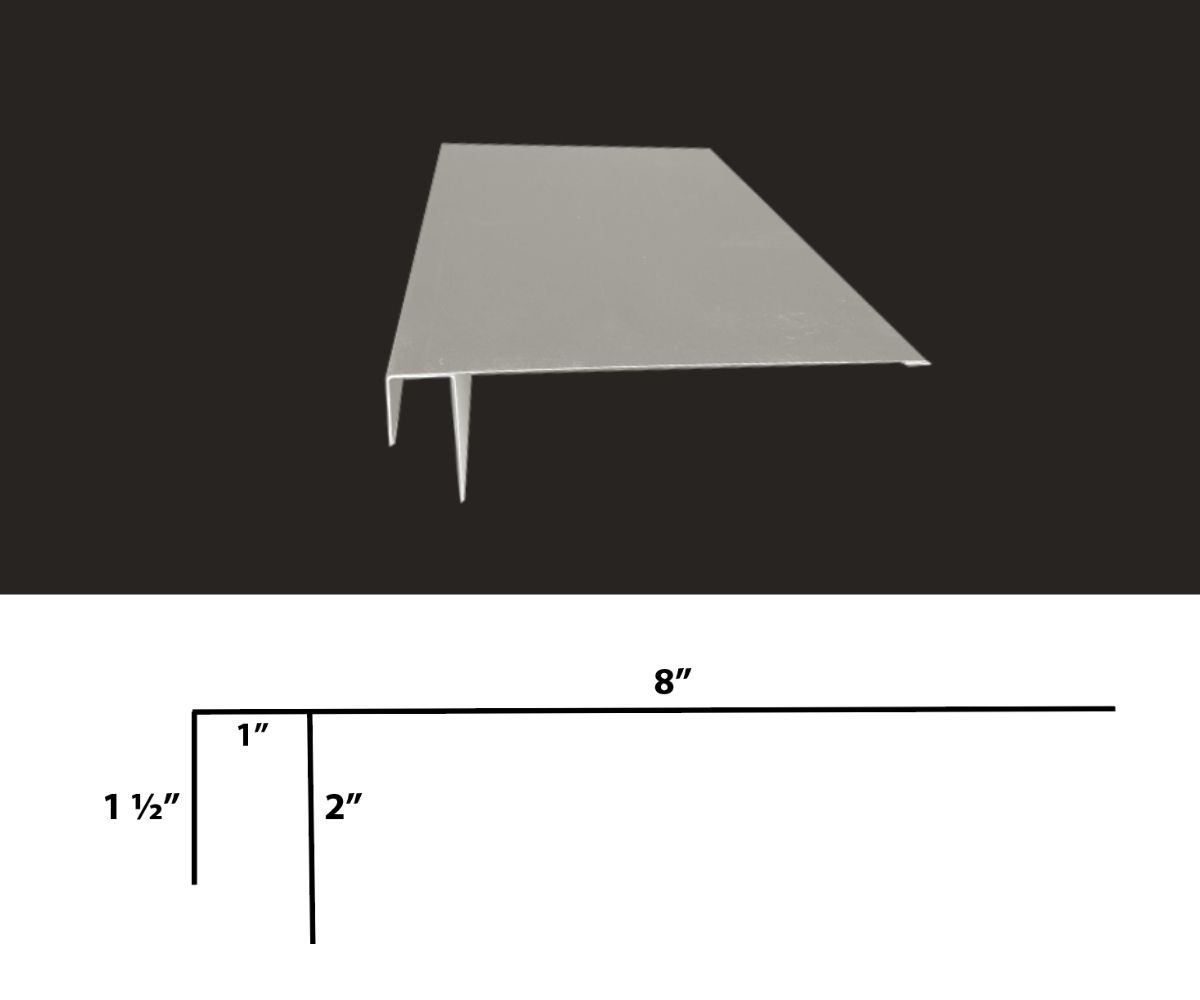 Custom Metal Trim Bending For Metal Roofing And Construction