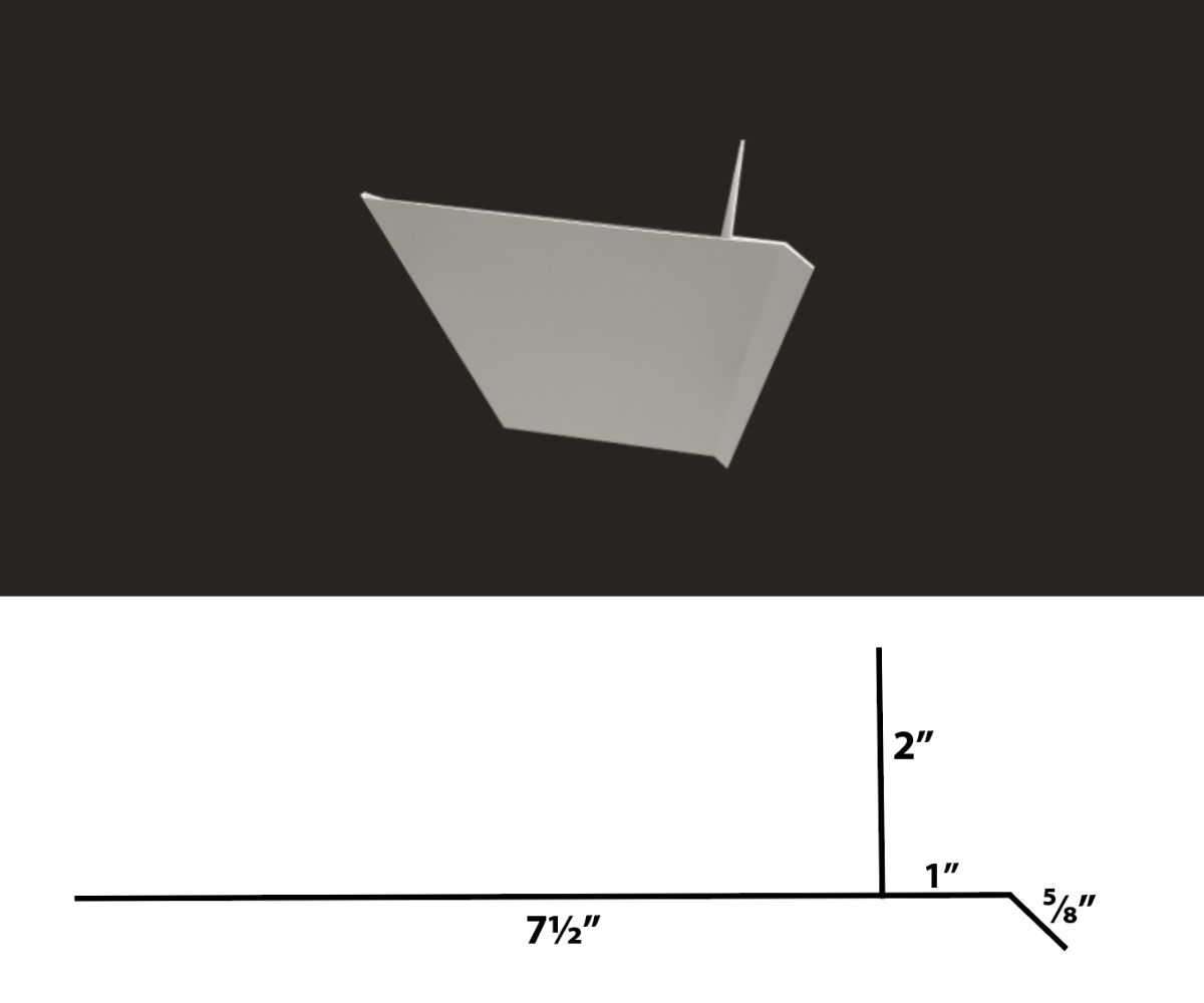 Custom Metal Trim Bending For Metal Roofing And Construction