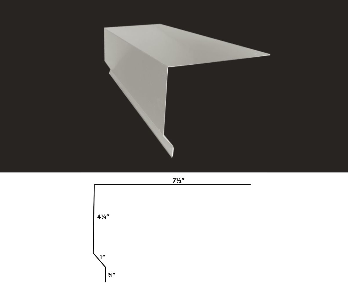 Custom Metal Trim Bending For Metal Roofing And Construction