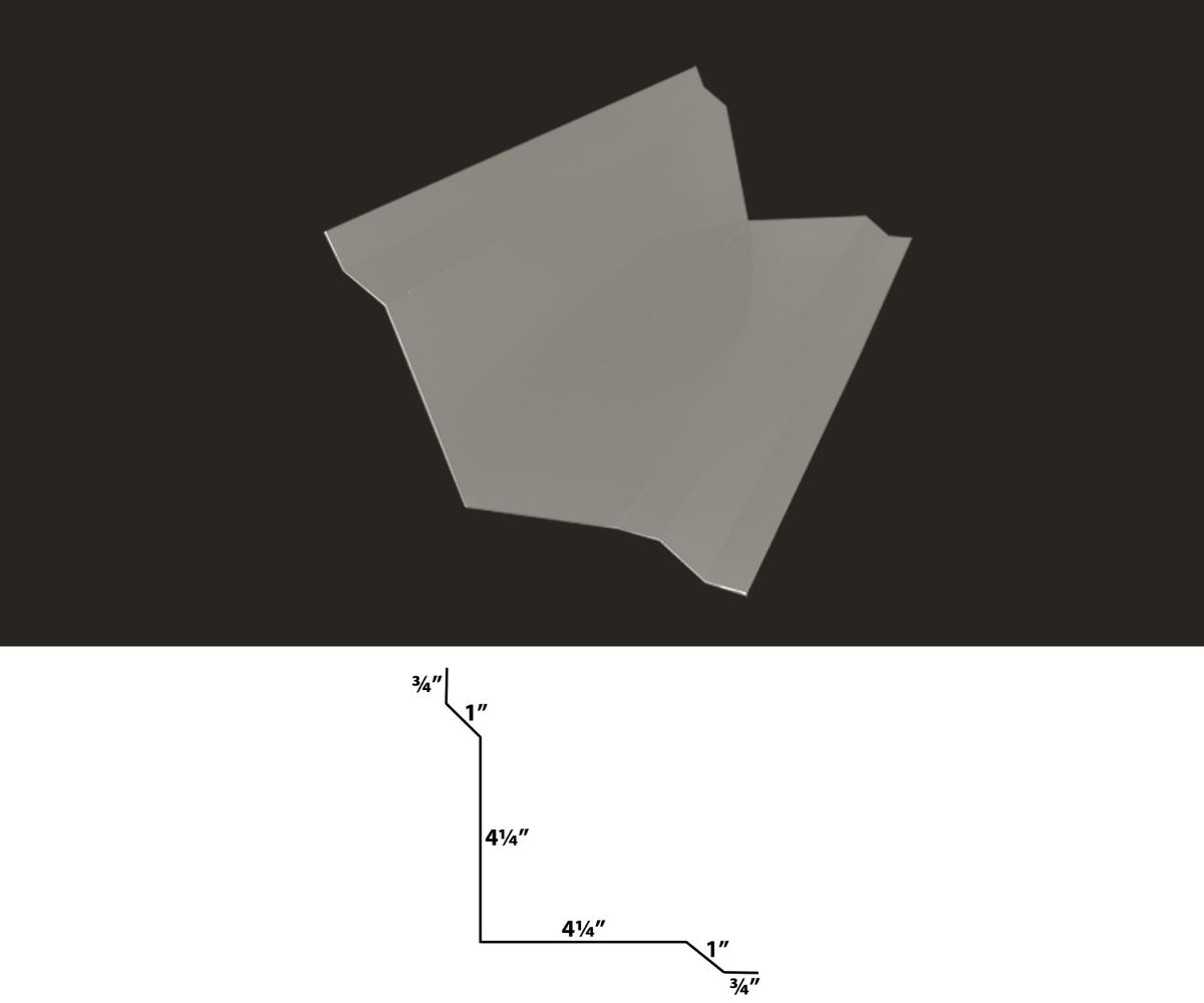 Custom Metal Trim Bending For Metal Roofing And Construction